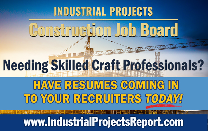 Industrial Projects Report Construction Job Board Hotsheet